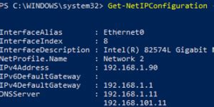 Configure Network Settings On Windows With PowerShell IP Address DNS