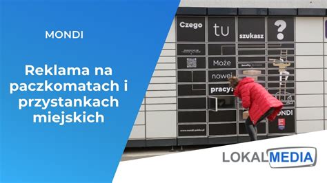 Reklama Zewnętrzna na przystankach i paczkomatach MONDI YouTube