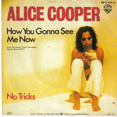 Alice Cooper How You Gonna See Me Now 1978 Vinyl Discogs