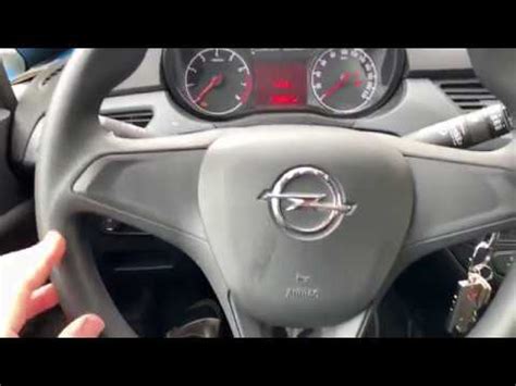 Instrumente und Kontrollleuchten Übersicht Kombiinstrument Opel Corsa E