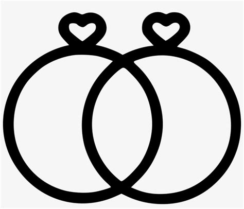 Wedding Rings Intertwined Clipart Heart