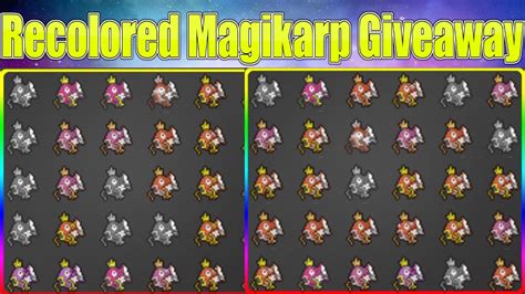 Roblox Live Pokemon Brick Bronze Recolored Magikarp Giveaway Come