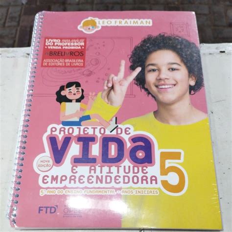 Projeto De Vida E Atitude Empreendedora 5 Ano Livro Do Professor Novo