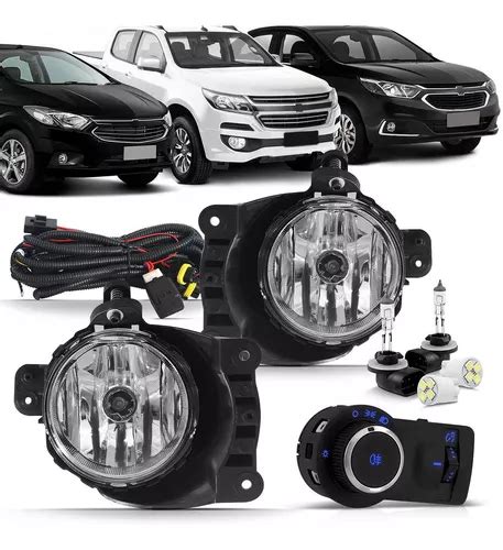 Kit Farol De Milha Cobalt Onix Spin Prisma 2014 Parcelamento Sem Juros