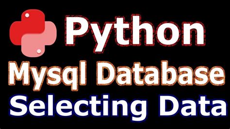 python mysql database selecting data 29 youtube
