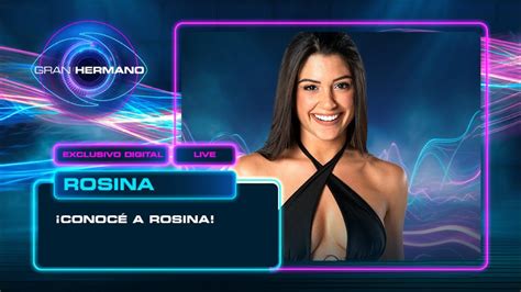 Conocé a Rosina Beltrán jugadora de Gran Hermano 2023 YouTube