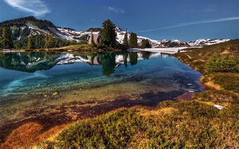 Wallpaper Landscape Mountains Sea Bay Hill Lake Nature Shore