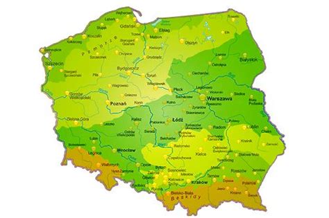Krainy Geograficzne Polski