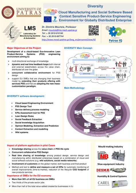 pdf diversity h2020 project cloud manufacturing and social software based context sensitive