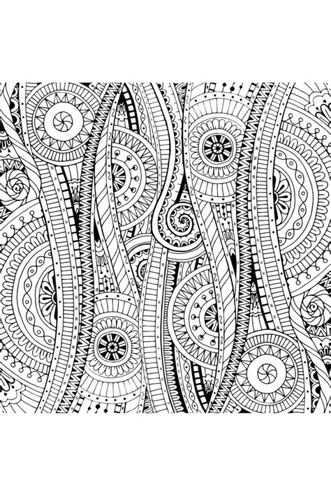 Peacock Stress Relief Coloring Page Free Printable Coloring Pages For