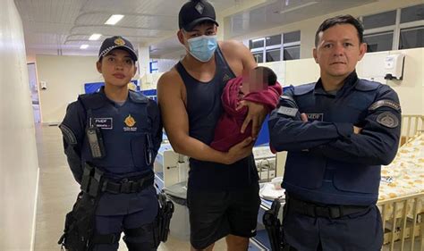 Policiais Salvam A Vida De Beb Que Desmaiou Ap S Engasgar Brasil