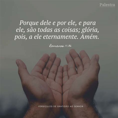 Versículos de gratidão ao senhor 33 Versículos de gratidão ao Senhor