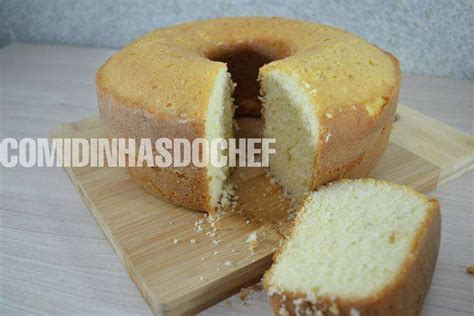 Bolo Simples De Trigo Comidinhas Do Chef