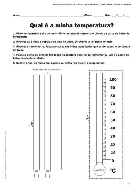 Resultado De Imagem Para Atividades Termometro Atividades De
