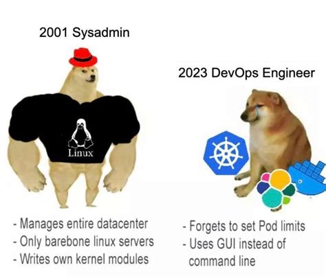 2001 Sysadmin 2023 DevOps Engineer Aprogrammerlife