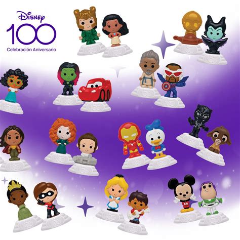 Cajita Feliz McDonalds Llévate 2 juguetes de 100 Años de Disney con tu