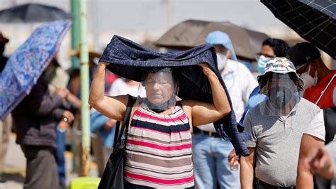 Por onda de calor se prevén temperaturas de 40 a 45 grados en varios