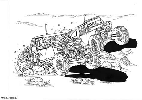 Off Road Daki D Nya Markalar Boyama