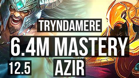 Trynda Vs Azir Mid M Mastery Solo Kills Games