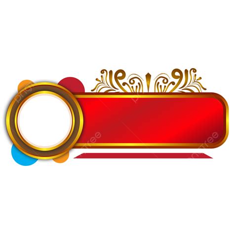 Red Text Box Abstract Islamic Shape Banner Islamic Banner Text Box
