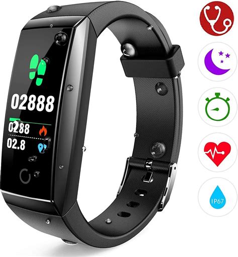 Pulsera de Actividad Reloj Inteligente con Pulsómetro y Presión