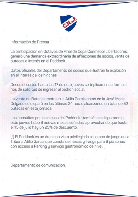 Explotó la revelación de Nacional sobre el partido ante Boca Juniors