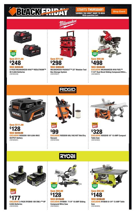 Home Depot BC Black Friday Flyer November 23 To 29