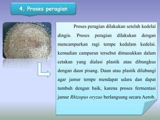 Bioteknologi Pembuatan Tempe PPT