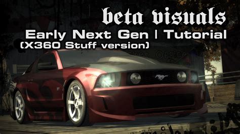 Nfsmw Beta Visuals Early Next Gen X Stuff Version