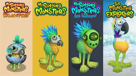 Dawn Of Fire Vs My Singing Monsters Vs Lost Landscapes Vs Monster