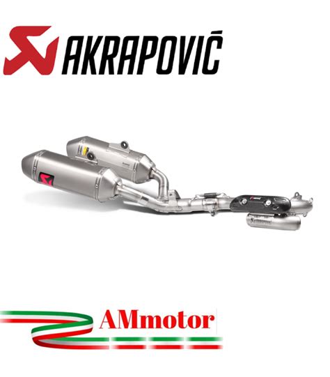 Akrapovic Honda Crf 250 R 16 2017 Scarico Completo Racing Line