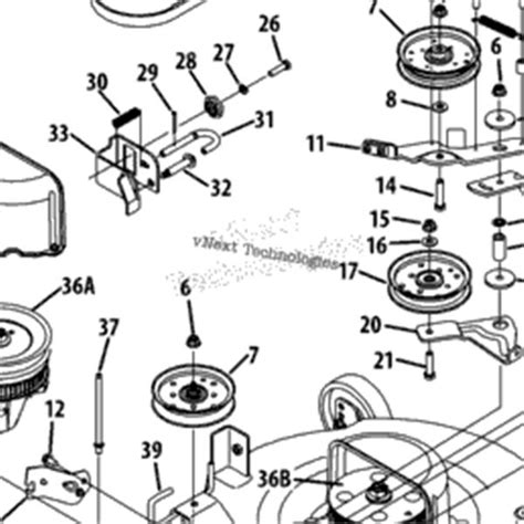 Cub Cadet Ltx Deck Spring Diagram