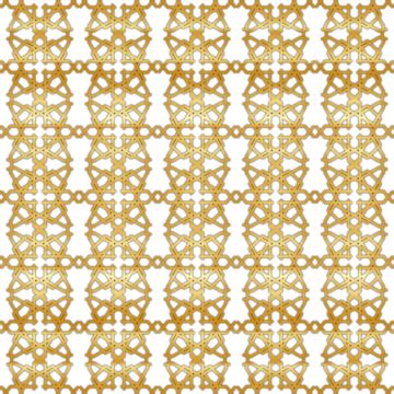 Patrón De Arabesco Dorado Islámico PNG Islámico Patrón Arabesco PNG