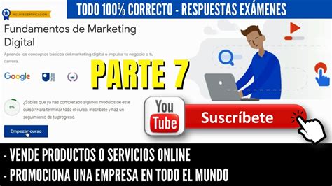 Fundamentos Del Marketing Digital En Google Activate Respuestas Examen