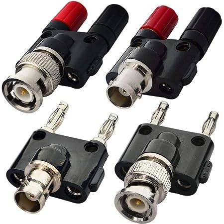Amazon BNC Female To Dual Banana Female Socket Binding Post RF