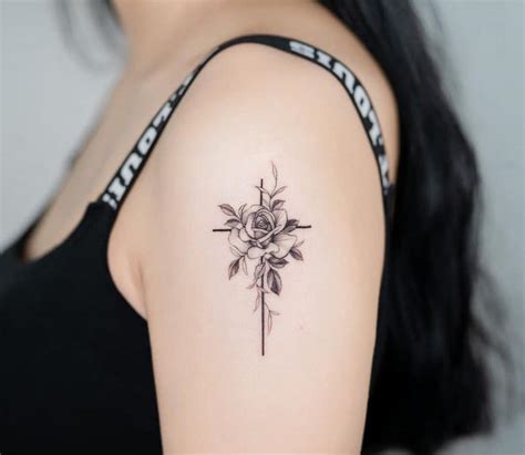 Cross Tattoo Ideas For Women Symbolism And Grace