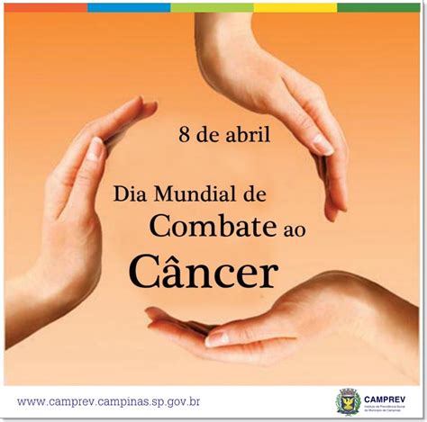 Dia Mundial do Combate ao Câncer é comemorada anualmente em 8 de abril