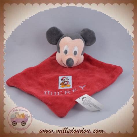 DISNEY NICOTOY SOS DOUDOU MICKEY SOURIS PLAT ROUGE