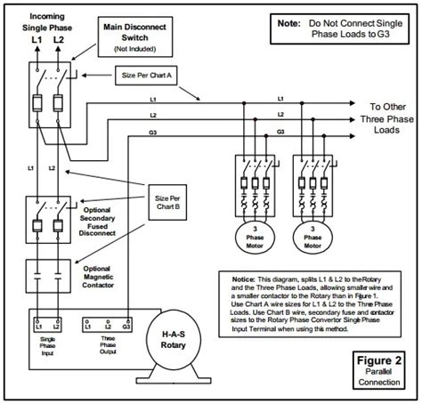 Wiring Diagram For Rotary Phase Converter