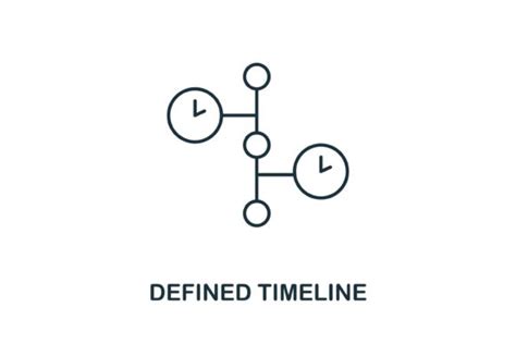 Defined Timeline Icon Graphic By Aimagenarium Creative Fabrica