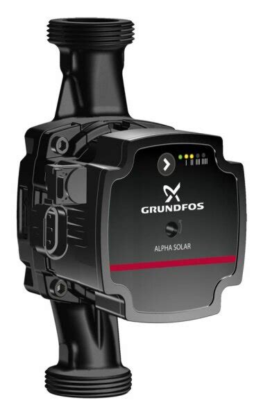 GRUNDFOS Hocheffizienz Umwälzpumpe ALPHA Solar25 145 PN10 G1 1 2 180m