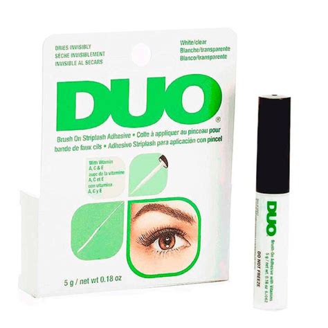 Pegamento Duo Con Pincel Zeva Cosmetics