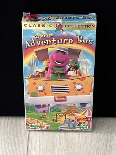 Barney Barneys Adventure Bus VHS 1997 45986020208 EBay