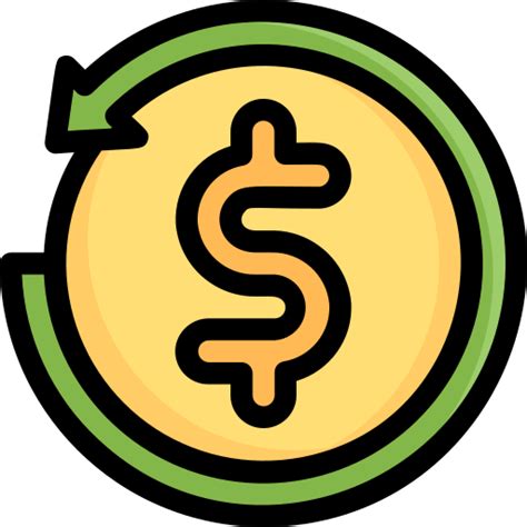 Devolución de dinero Iconos gratis de negocios y finanzas