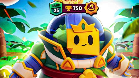 RUSH WALLY RANG 25 750 TROPHÉES LIVE BRAWL STARS YouTube