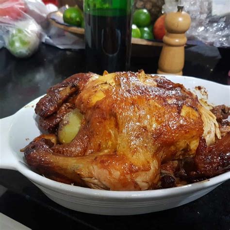 Frango Assado Na Panela De Press O Receitas