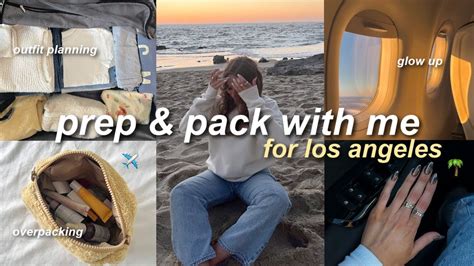 LA TRAVEL PREP VLOG Pack With Me Nails Glow Up Packing Tips More
