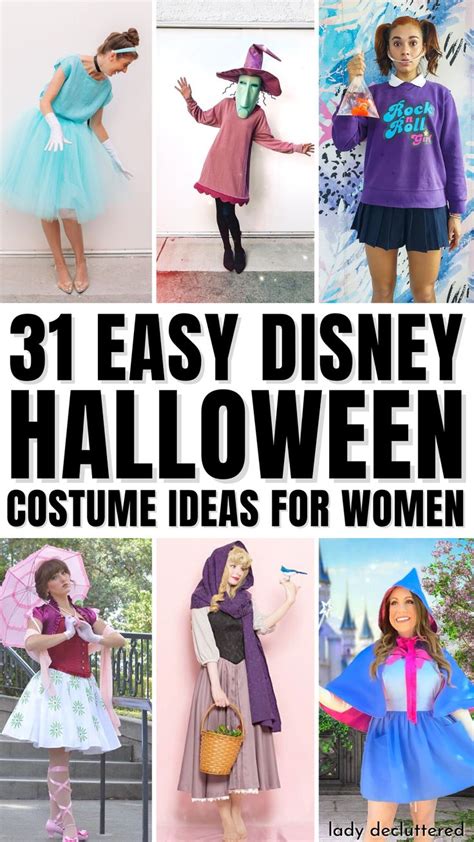 31 Easy Disney Halloween Costumes For Women Lady Decluttered Disney