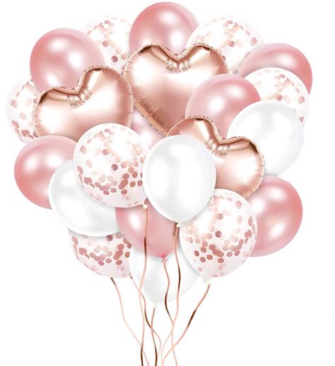 Balony Konfetti Dekoracje ROSE GOLD 1 99 Urodziny 10735848870 Allegro Pl
