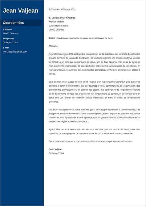 Lettre De Motivation Simple Et Courte Pour Tout Type D Emploi Rediger
